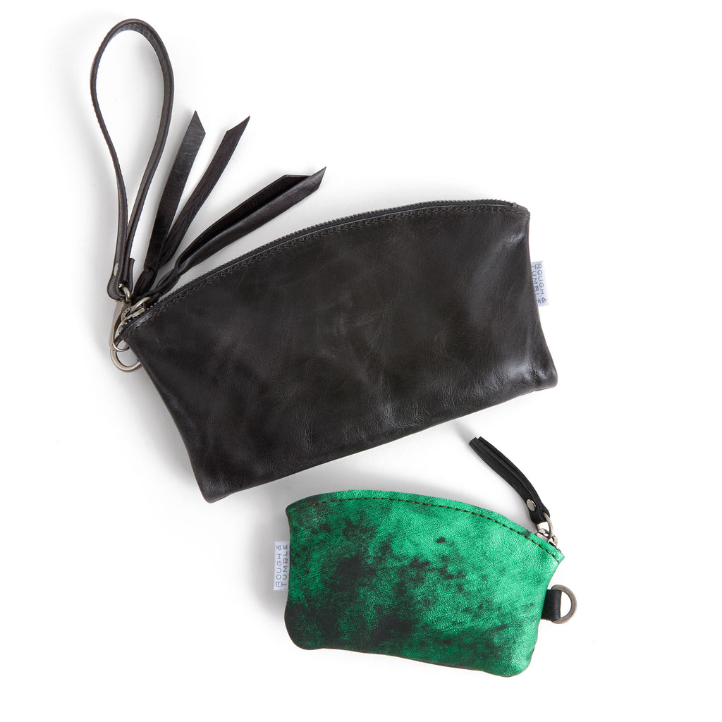 twin clutch | with card slots – Rough & Tumble