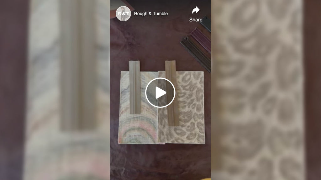 Behind the design_new rough lambskins! 🧡 amber 🌊 maren 🐚 pearl 💜 carbo ...