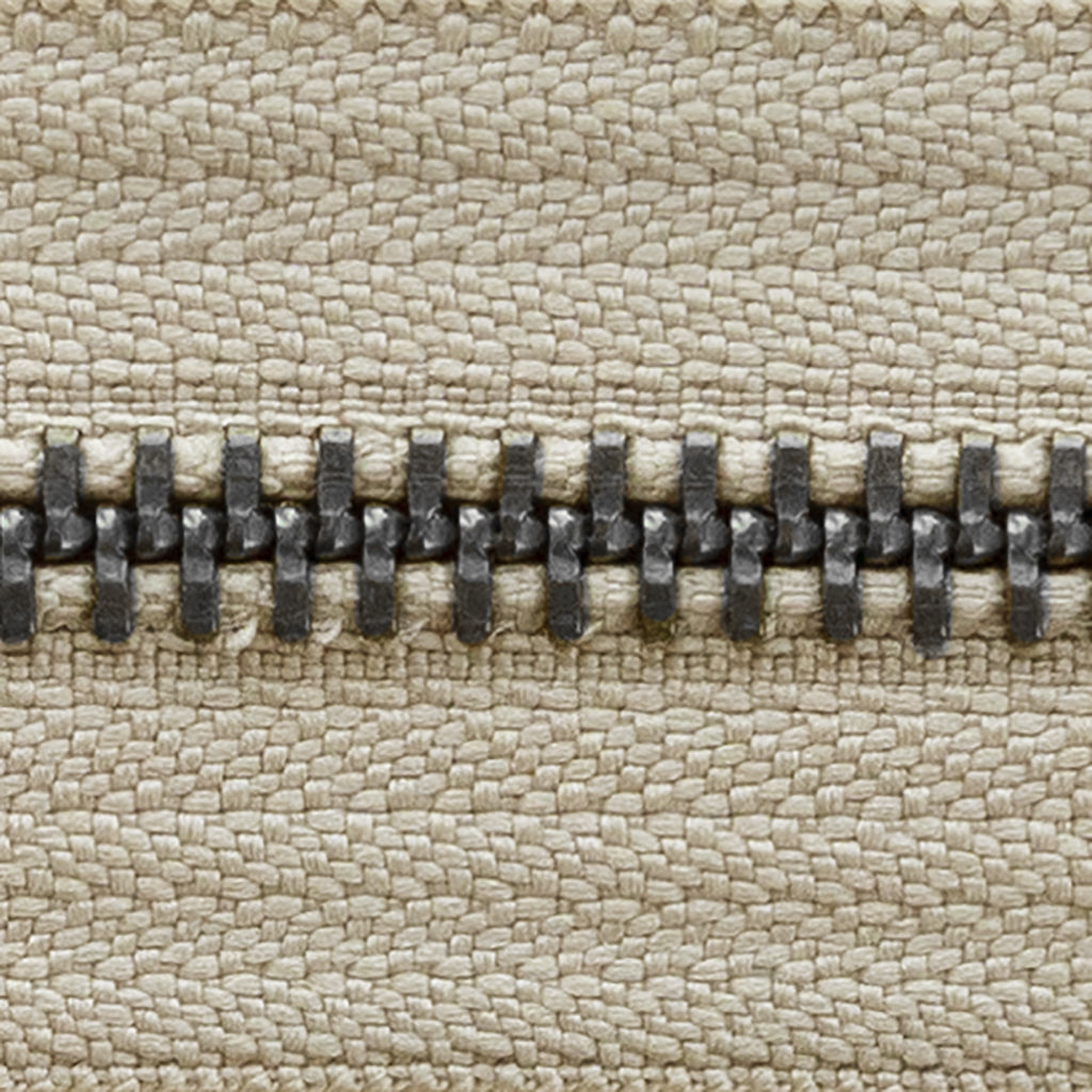 bone | antique | zipper swatch – Rough & Tumble