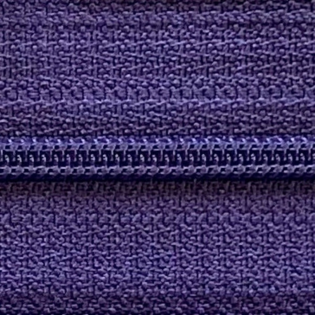 purple | nylon | zipper swatch – Rough & Tumble